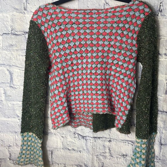 Boston Proper | Sweaters | Vintage Boston Proper Y2k Retro Crochet ...